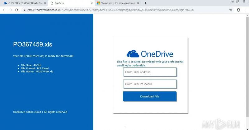 OneDrive: a new phishing campaign is underway - Logitheque English